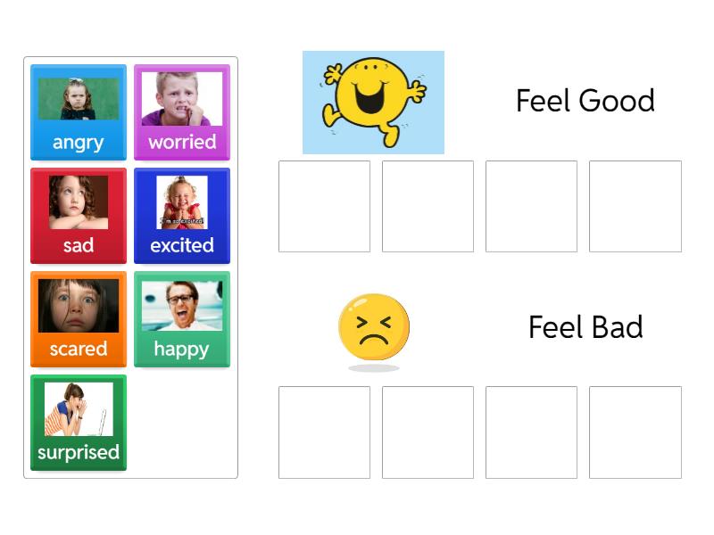FEELINGS EMOTIONS - Group sort