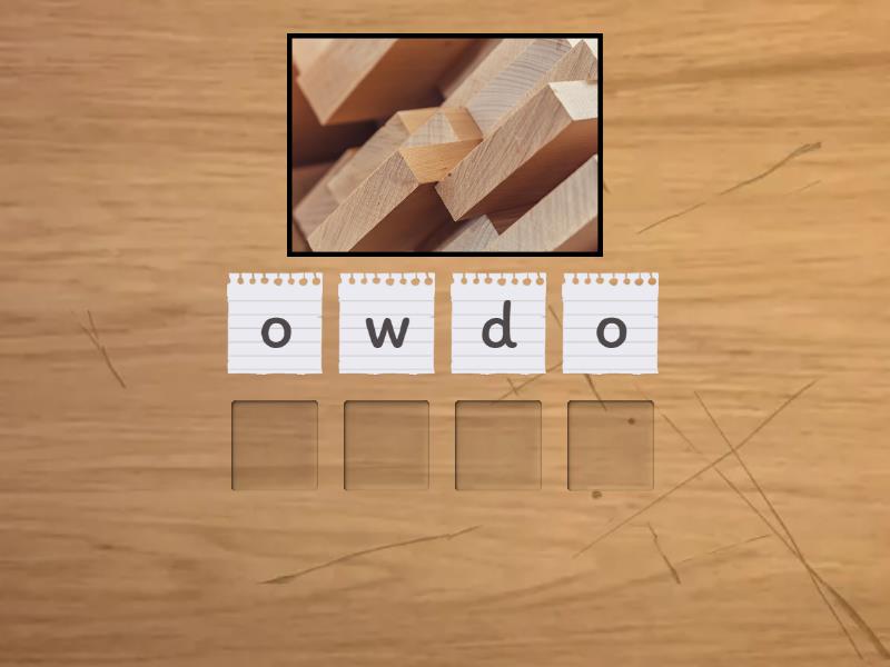 PU 3 U5 Materials - Anagram