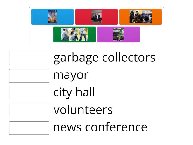 Oxford Discover 4 Unit 10 Vocabulary - Match up