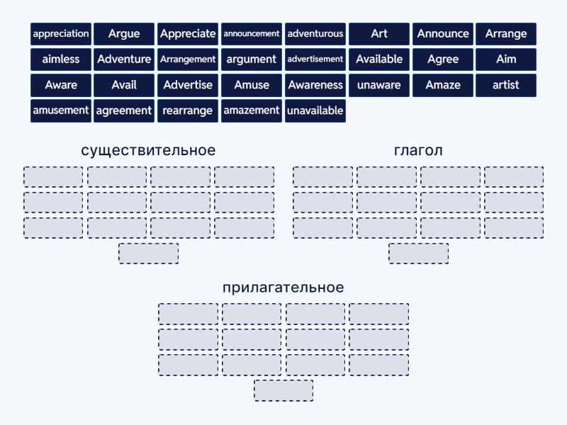 WF A2 sorting - Group sort