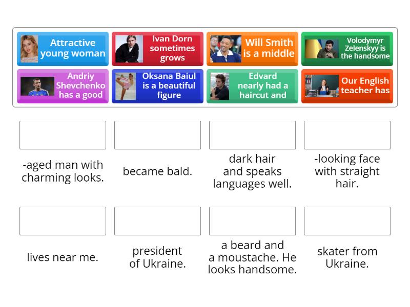 Describing people / Adjectives & Adverbs - Match up