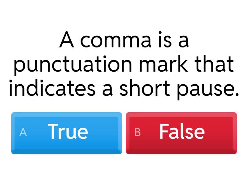 Commas - Quiz