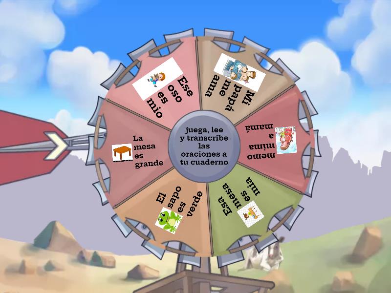 GIRA Y TRANSCRIBE - Spin the wheel