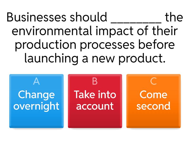Product life cycle - Quiz