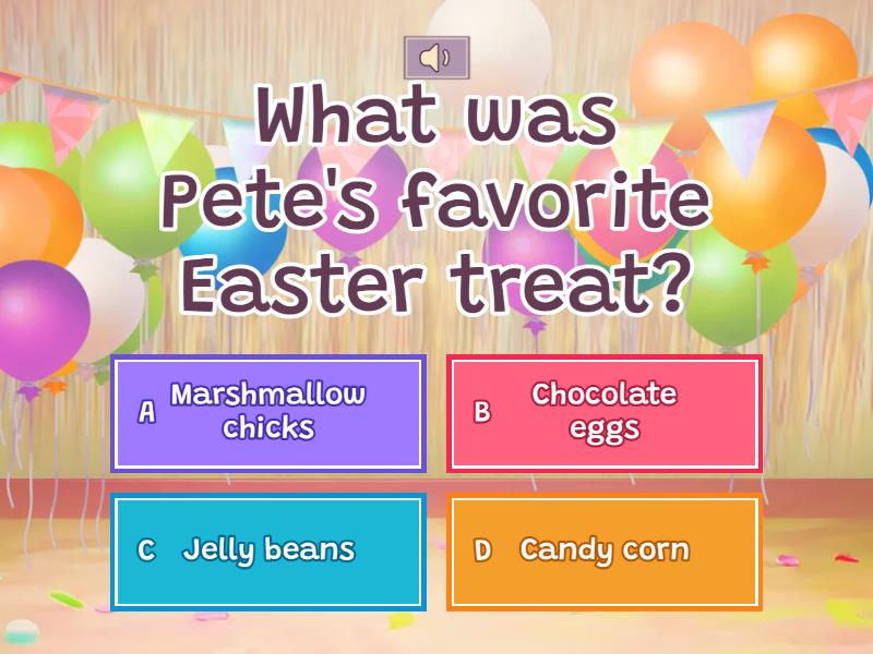 Pete the Cat Big Easter Adventure - Quiz