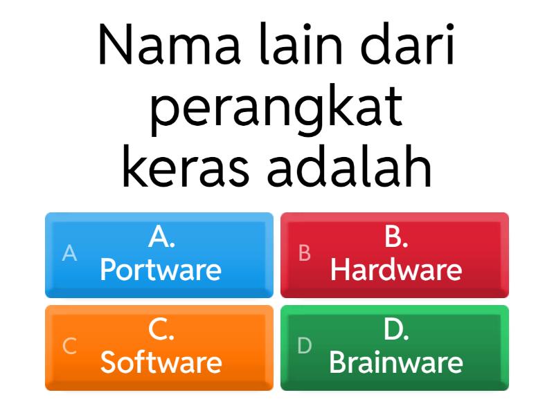 Latihan soal tik - Quiz