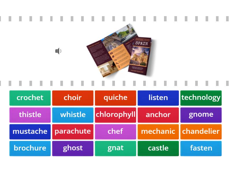 UFLI Lesson 118 - Find the match