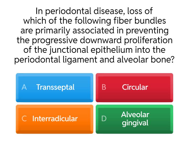 Periodontitic Lim sokun Part3 - Quiz