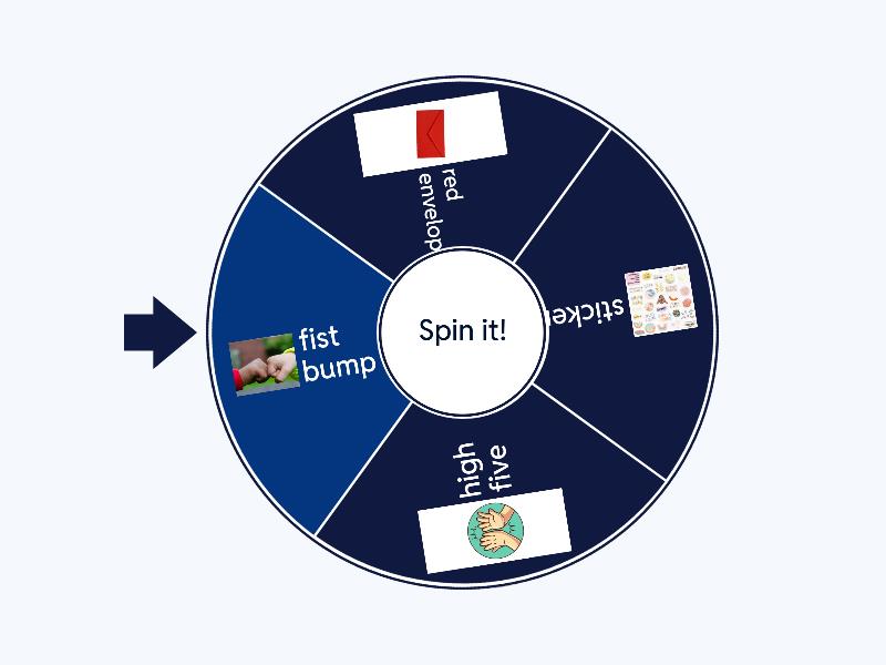 Reward - Spin the wheel