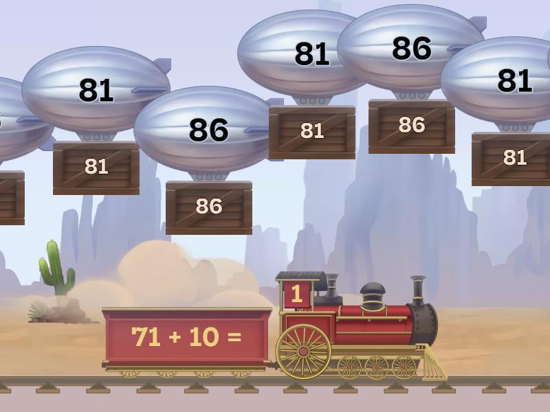 Addition - Balloon pop