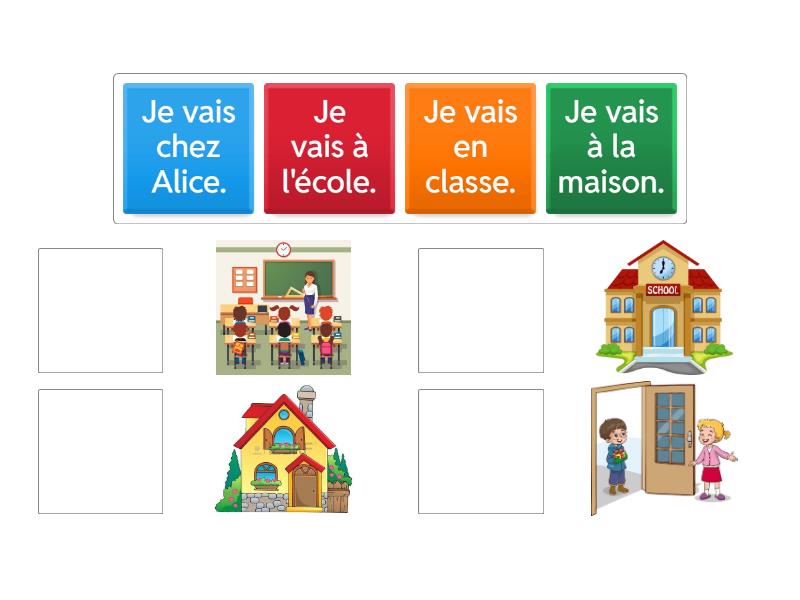 Où vas-tu? - Match up