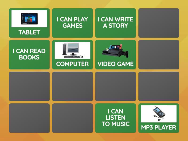 Unit 3 review game - Kids 1 - Matching pairs