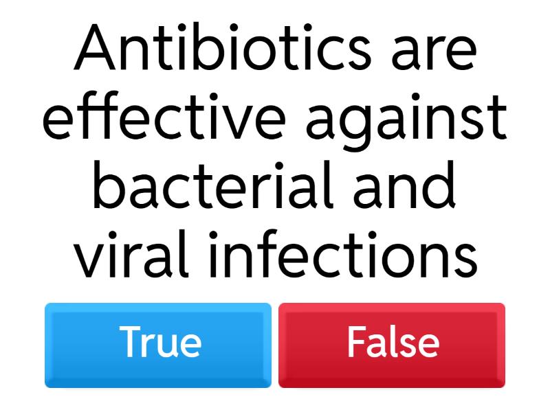 Antibiotics and diseases quiz - Cuestionario