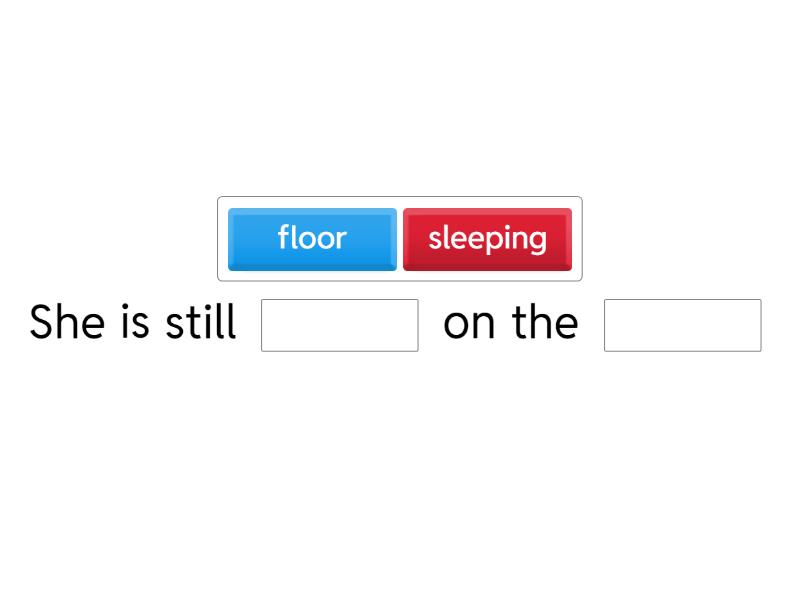 BLANK SPACES - Complete the sentence