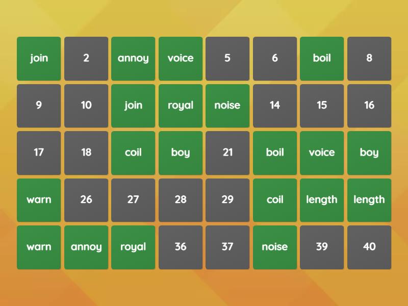 Letterland Unit 21 - Matching pairs