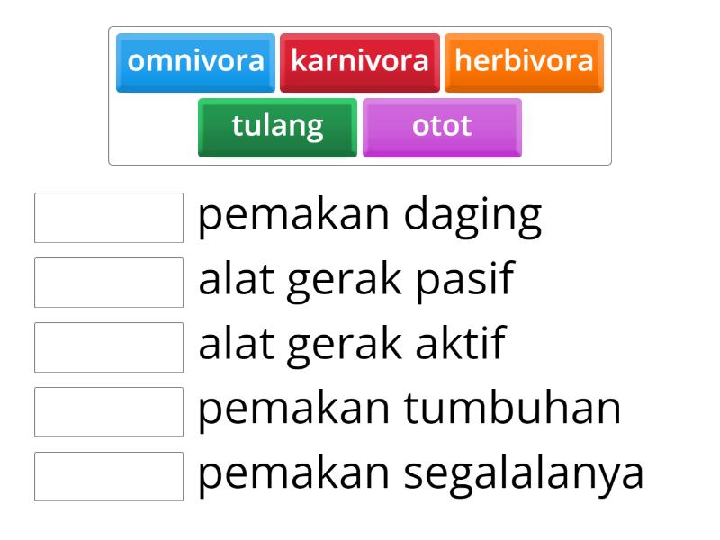IPA - Permainan Pencocokan