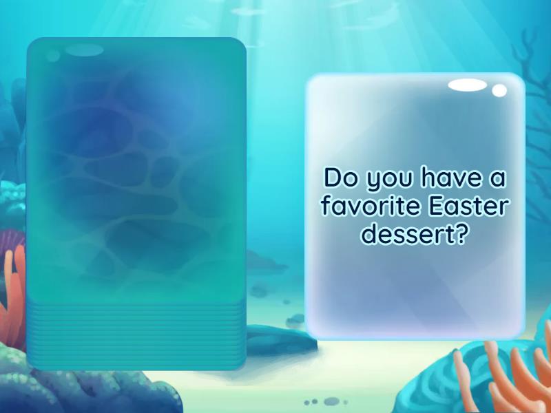 Let´s talk about Easter - Speaking cards