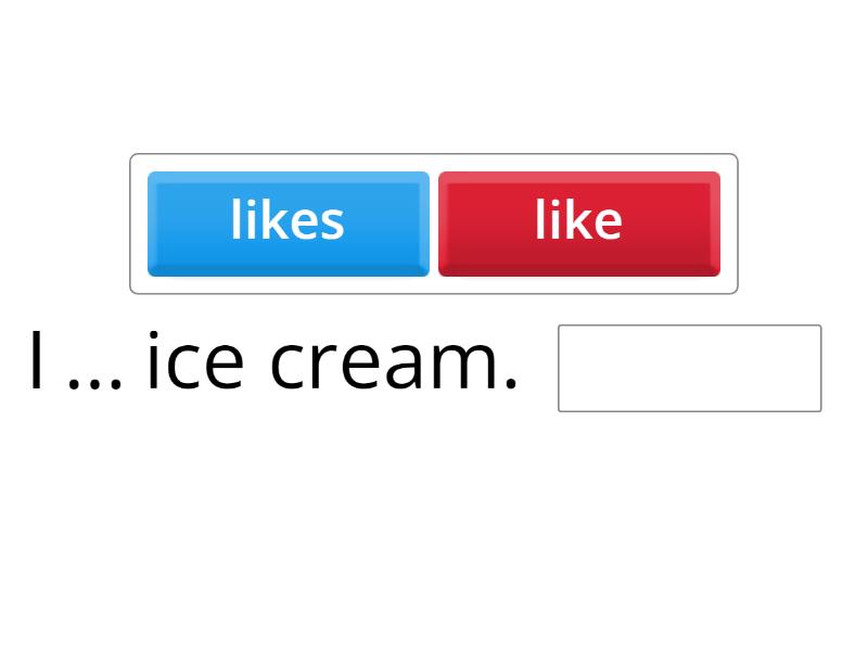 Expressing likes and dislike - Complete the sentence