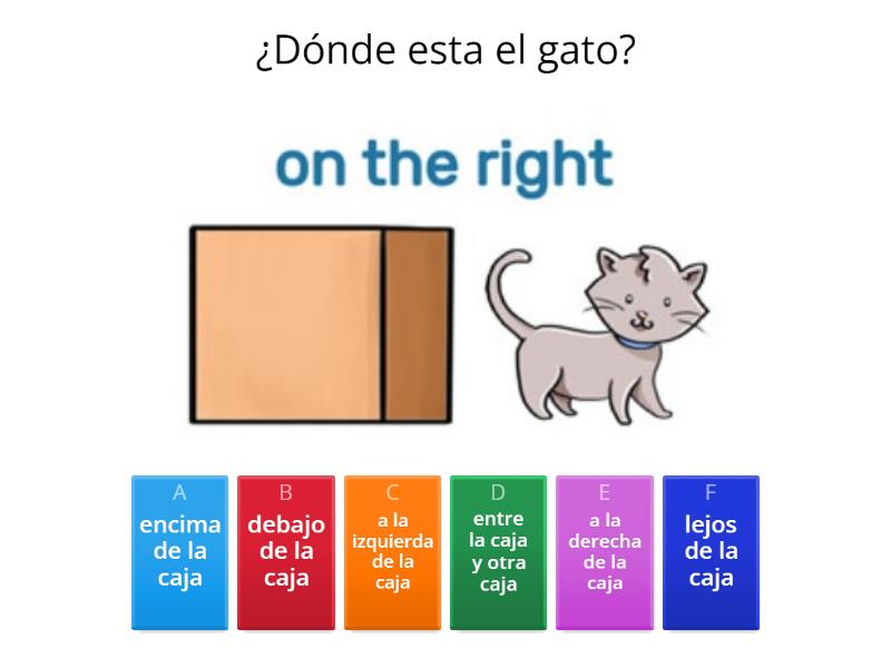 PREPOSICIONES EN ESPAÑOL - Quiz
