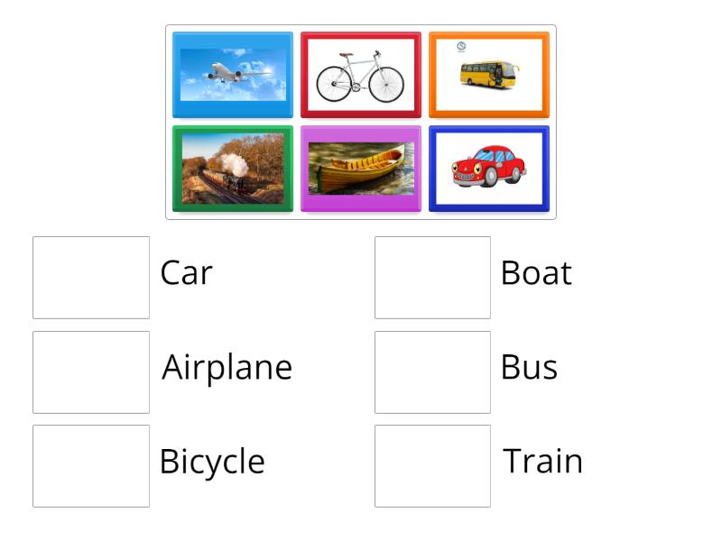 Transportation - Match up