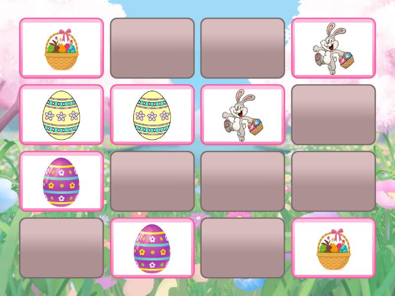 Easter - Matching pairs