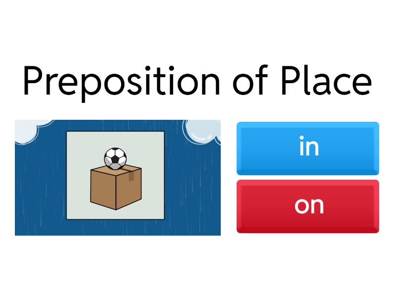 Preposition of Place & There is ... / There are ... - Quiz