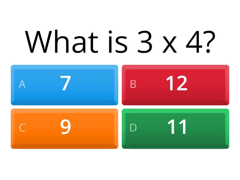Multiplication Mastery - Quiz