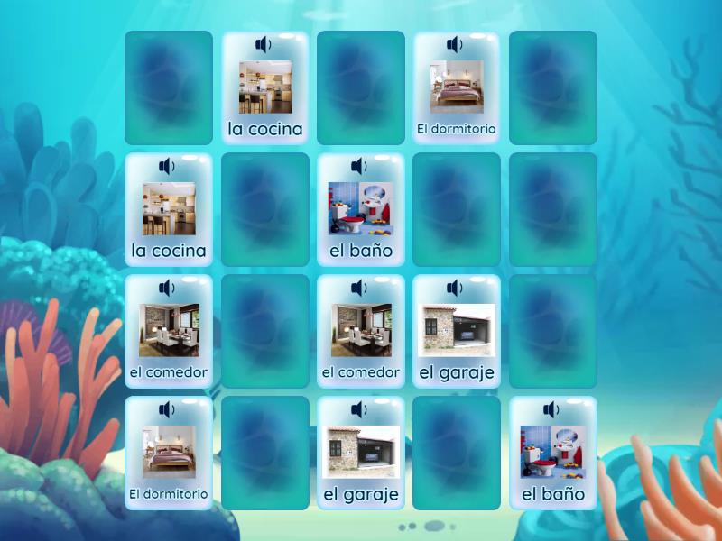 Los cuartos de la casa 2 - Matching pairs