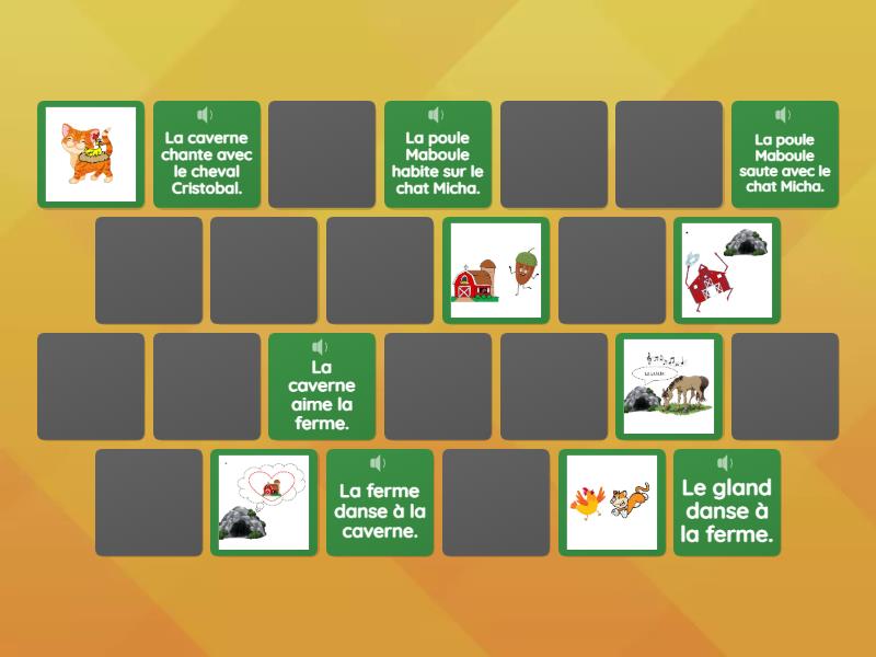 La poule Maboule - Matching pairs