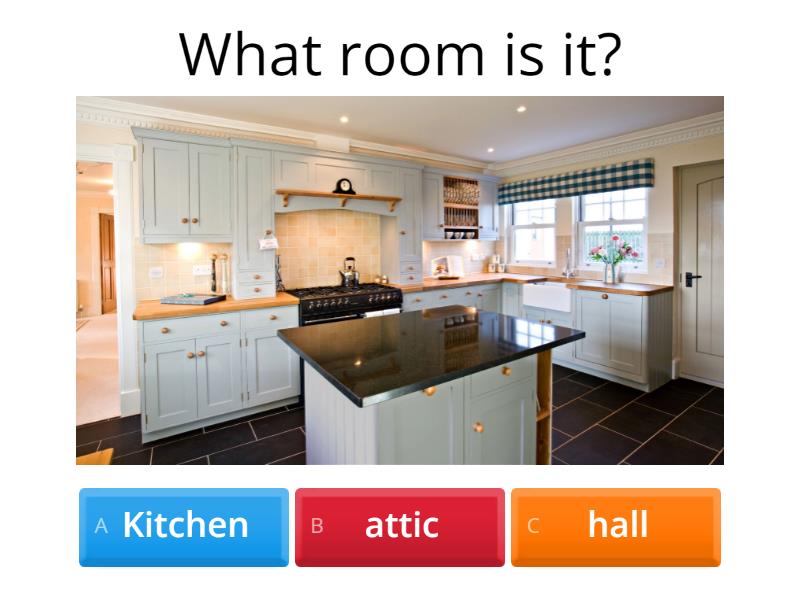 Rooms in the house - Quiz