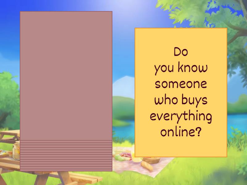 Indefinite Pronouns - Speaking cards