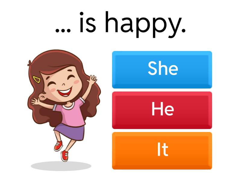 Personal pronouns - Cuestionario