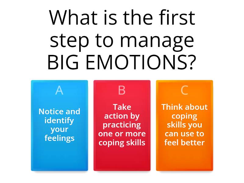 Coping skills - Quiz