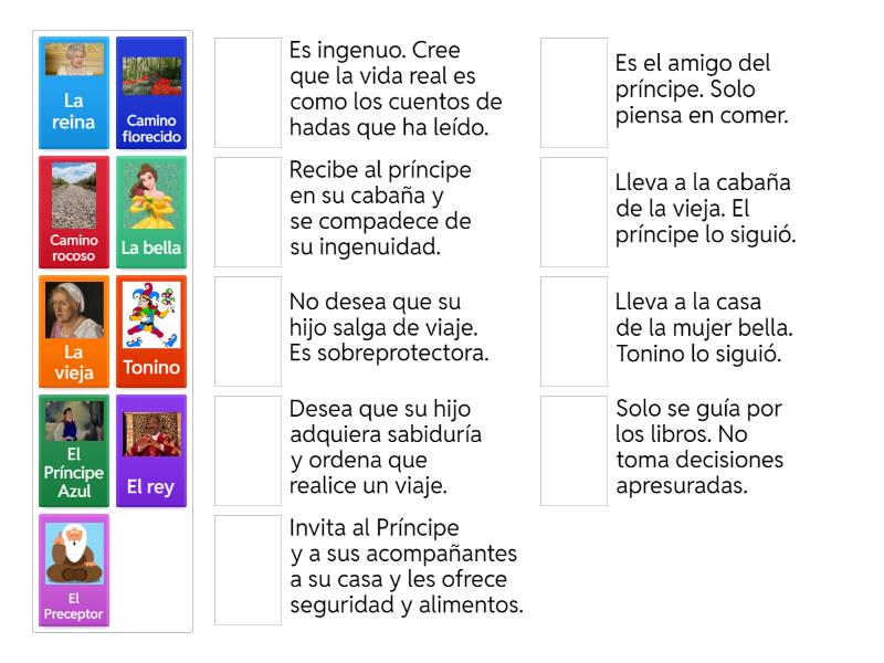 El príncipe que todo lo aprendió en los libros - Match up