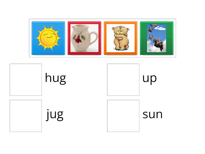 Oxford phonics 2 Unit 7 -u - Match up