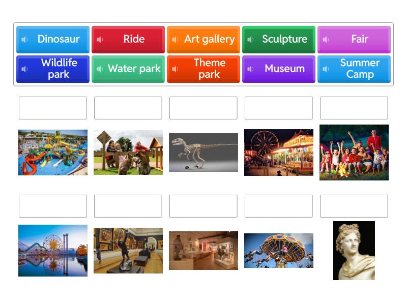 Imagine 4 - Unit 8 - Lesson 1 - Vocabulary - Match up