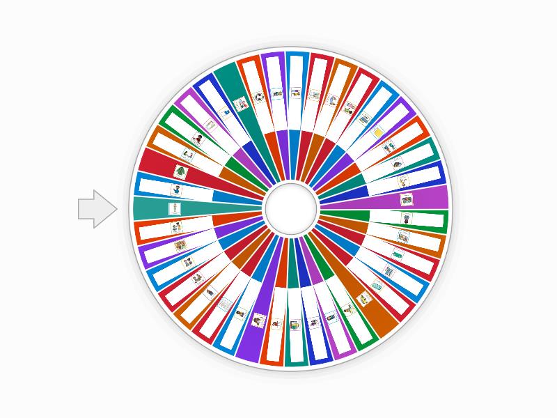 kindness bingo - Spin the wheel