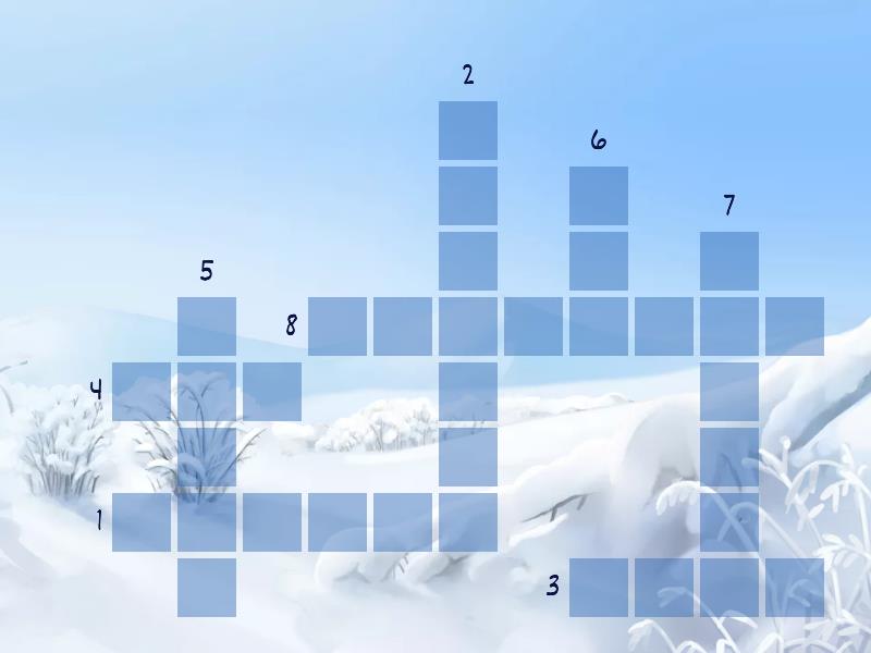 At the park - Crossword