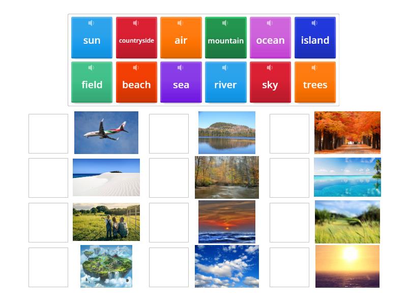 Roadmap A2 unit 8A voc geography - Match up
