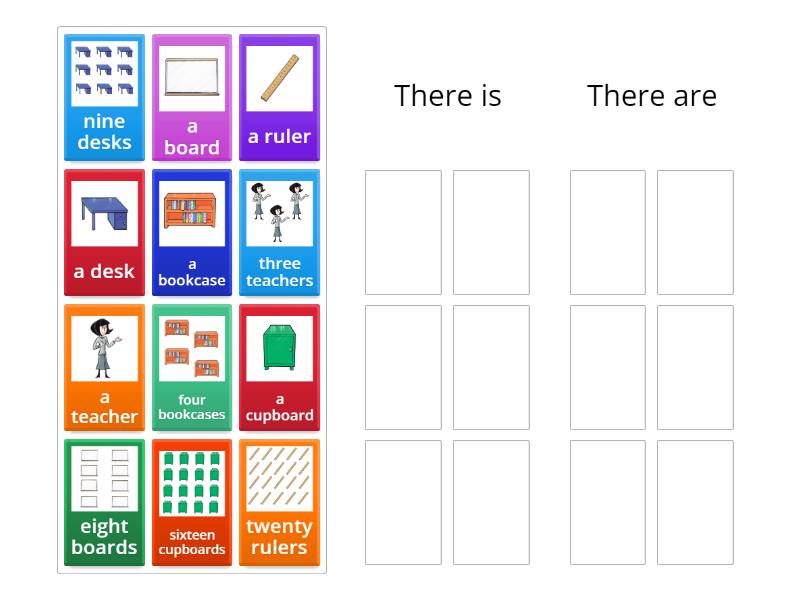 KB2 U2 There is/There are - Group sort