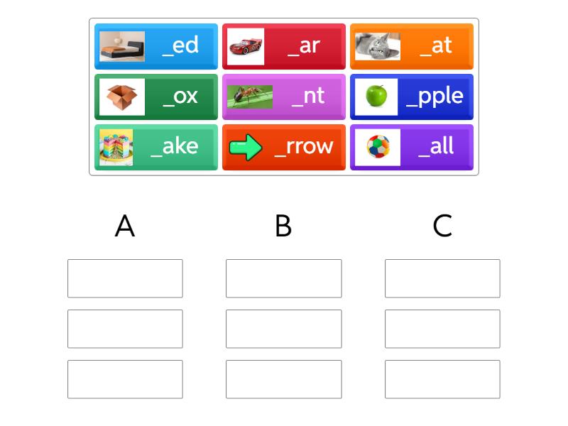 Alphabet Sort - ABC - Group sort