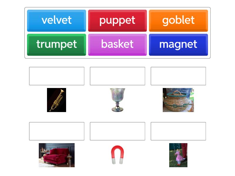 Closed syllable vocabulary matching - Match up