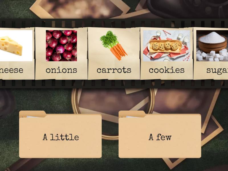 few and a little - Speed sorting