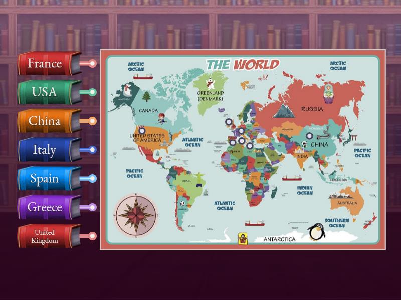 Look, match and say! - Labelled diagram