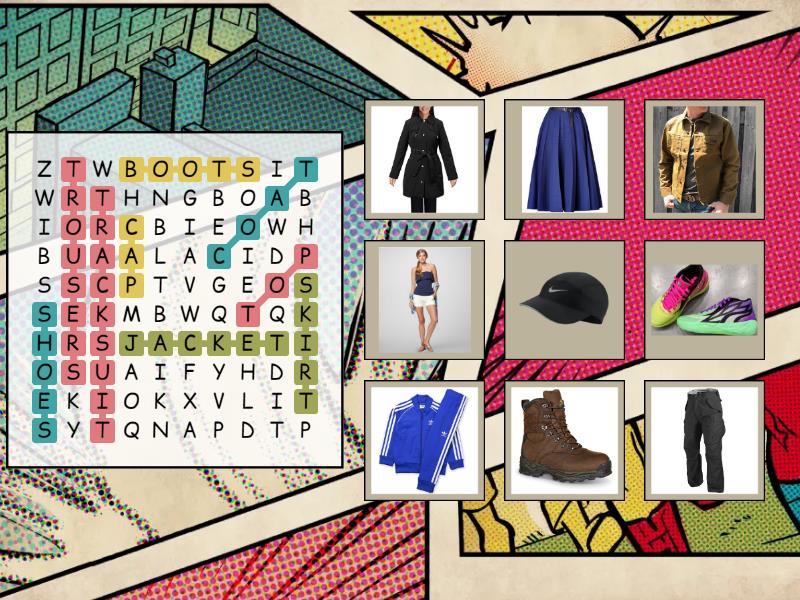 Go Getter 1 Unit 2 - Wordsearch