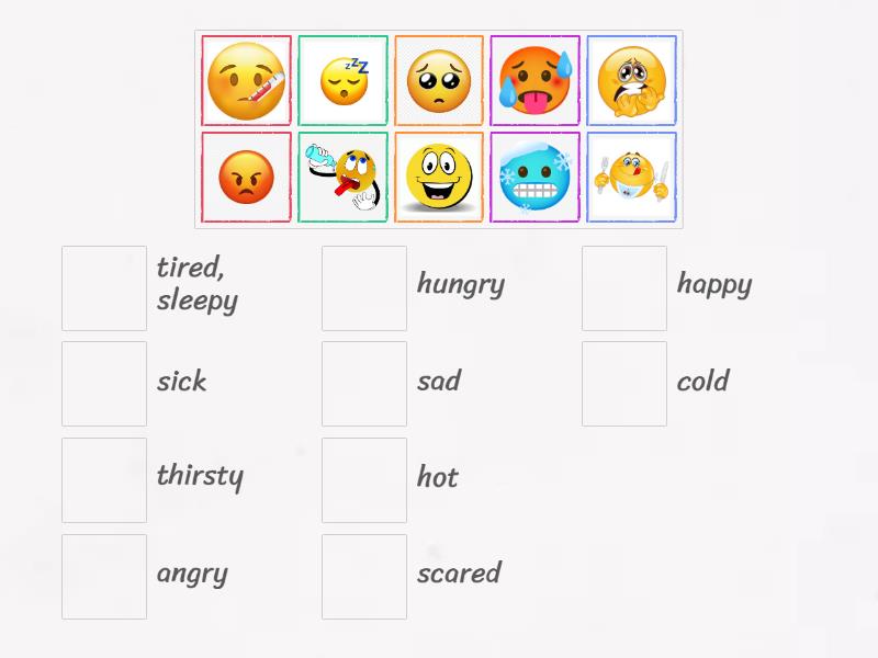 Emotions - Match up