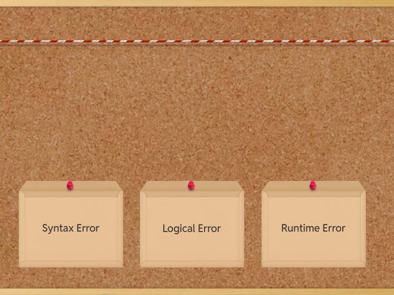 Identifying types of programming errors - Speed sorting