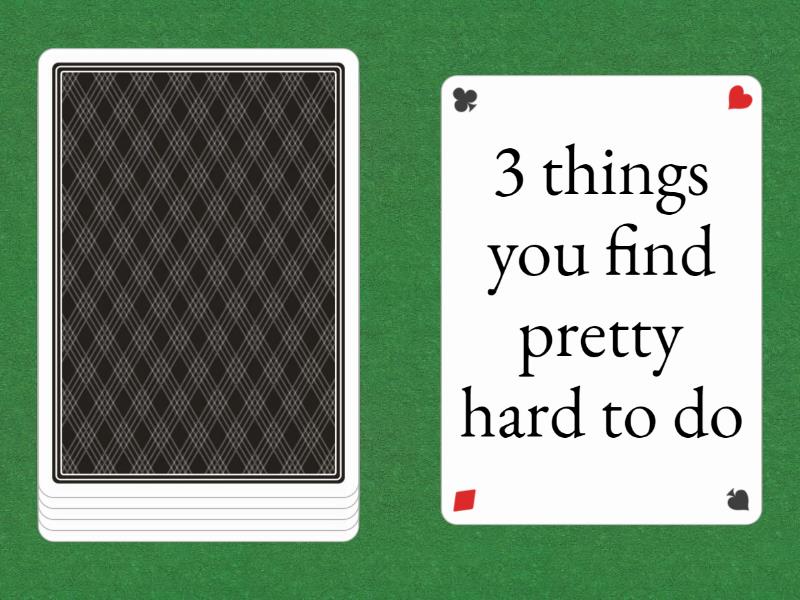 SpeakOut B1 Modifiers Speaking Practice - Speaking cards