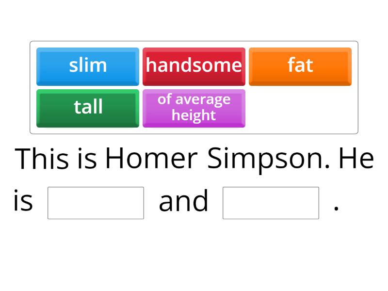 Simpsons - Complete the sentence