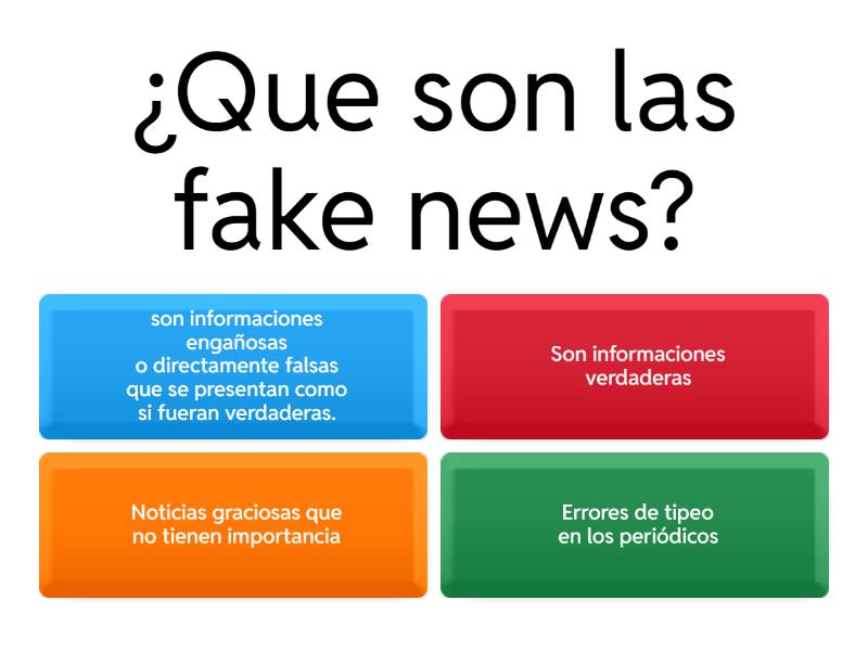 Fake news - Quiz